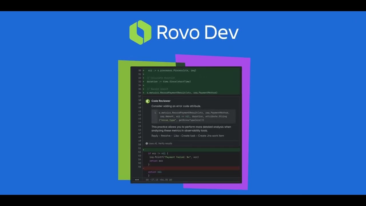 Introducing Rovo Dev Code Reviewer | Rovo Dev | Atlassian