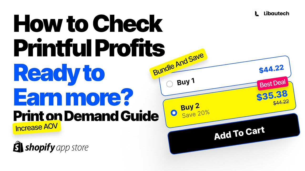 How to Check Your Printful Profits + Tips to Increase Margins | Print on Demand Guide