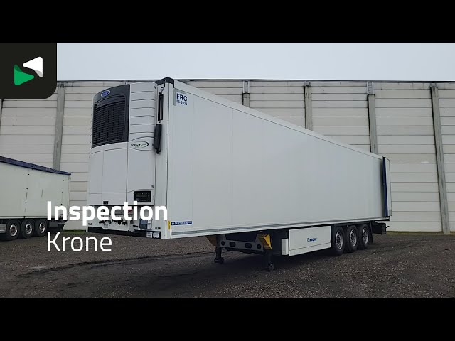Krone Carrier Vector 1550 Refrigerated Semi-Trailer - BAS World