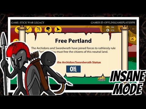 Stick War: Legacy | Free Pertland (Insane Mode)