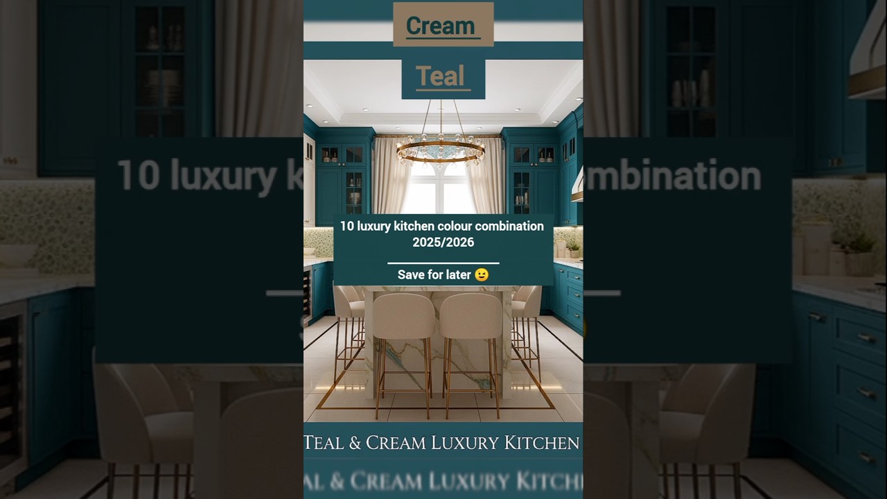 Latest Top 10 Modern Kitchen Color Combos 2025/2026