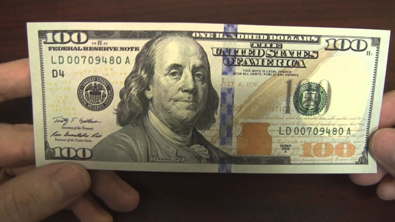 New US $100 Bill Design and Security Features