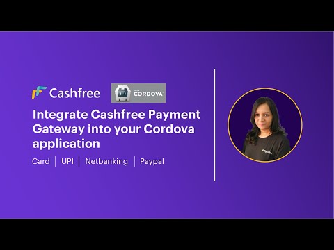 Cashfree Payment Gateway Integration in Cordova | Tutorial - step-by-step