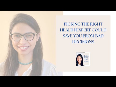 Rethinking Health Experts in the Misinformation Age