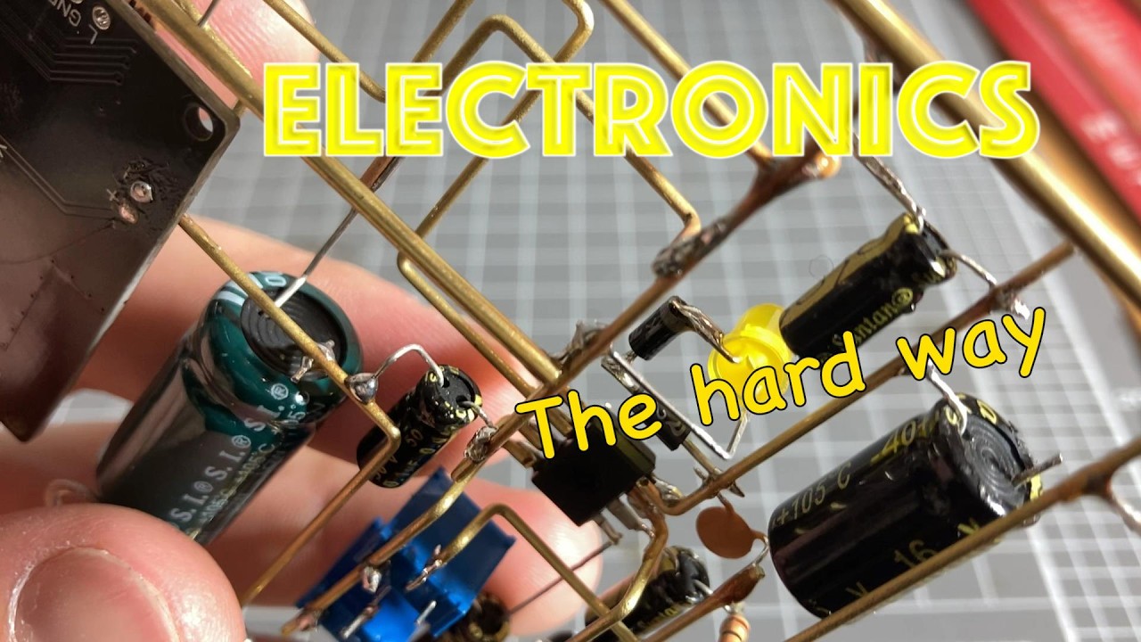 Building circuits the hard way. An introduction to freeform electronics