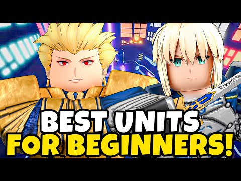Top 5 BEST Units for Beginners in Anime Vanguards! (MUST HAVE!)