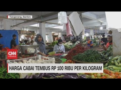 Harga Cabai Tembus Rp 100 Ribu Per Kilogram