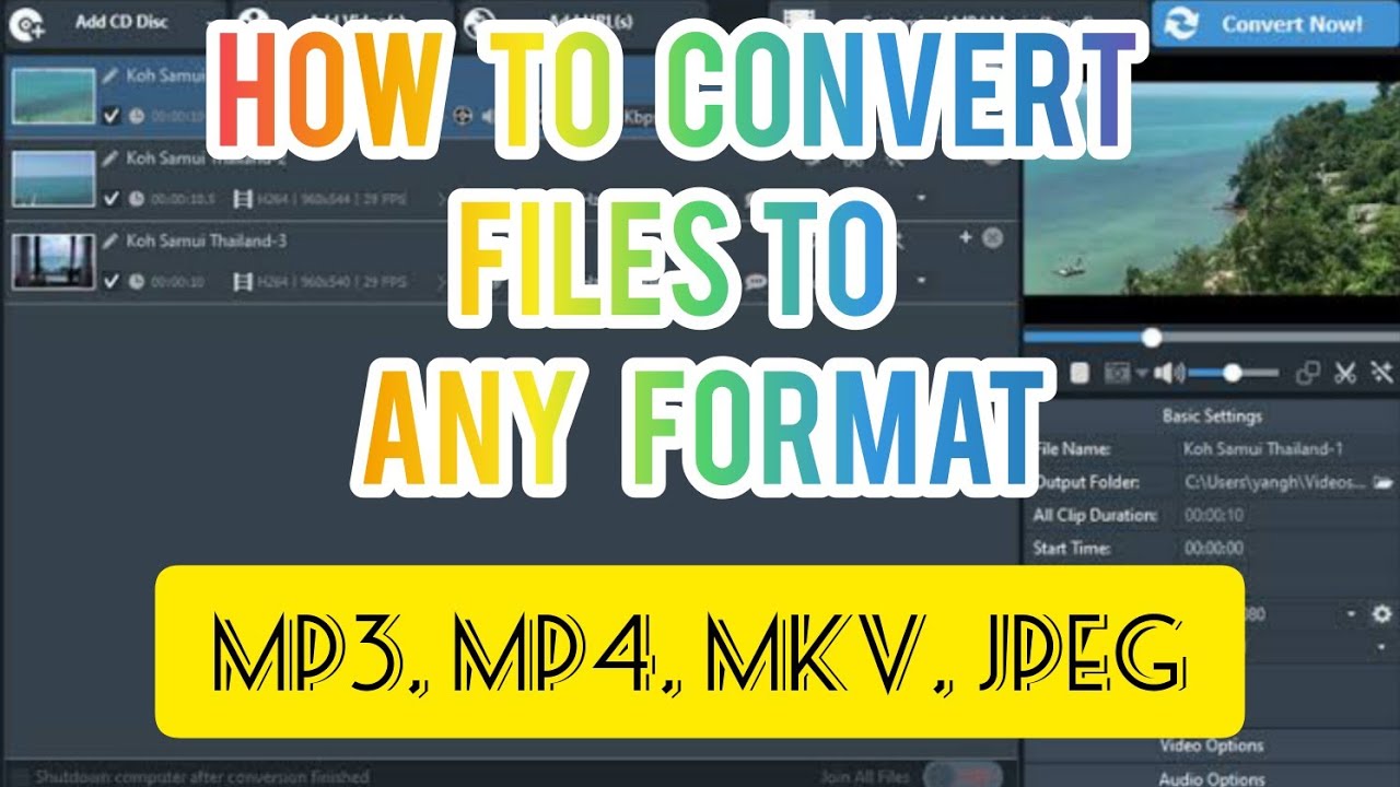How to convert your files with format factory@Essentialtech3436