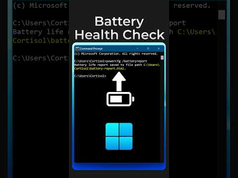 Check Battery Health On Windows Laptops Easily