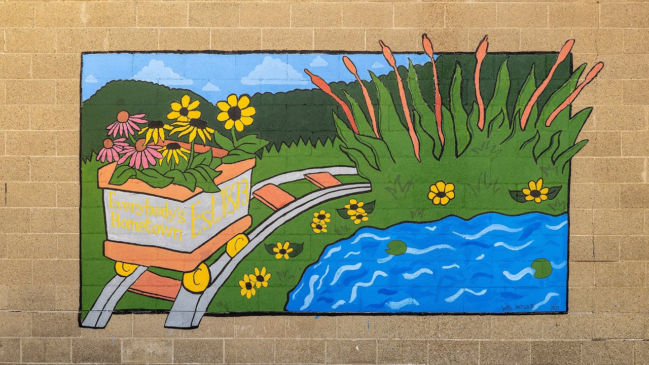 Wellston Art Club Mural Completed