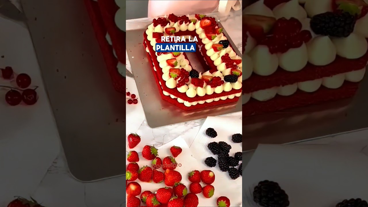 Decora con números y haz tu pastel inolvidable 🧑‍🍳✨ #pastelipro #cake #decoraciondepasteles #miami