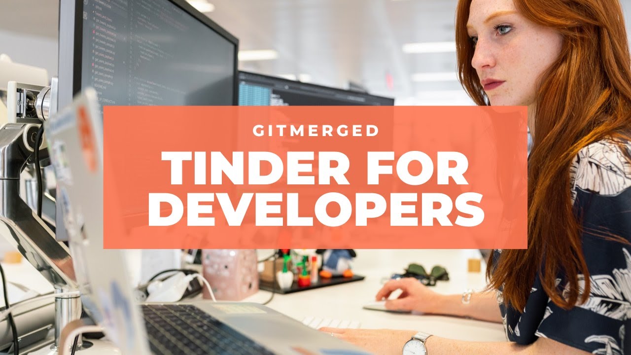 GitMerged - Tinder for Developers built with Django -- DEMO
