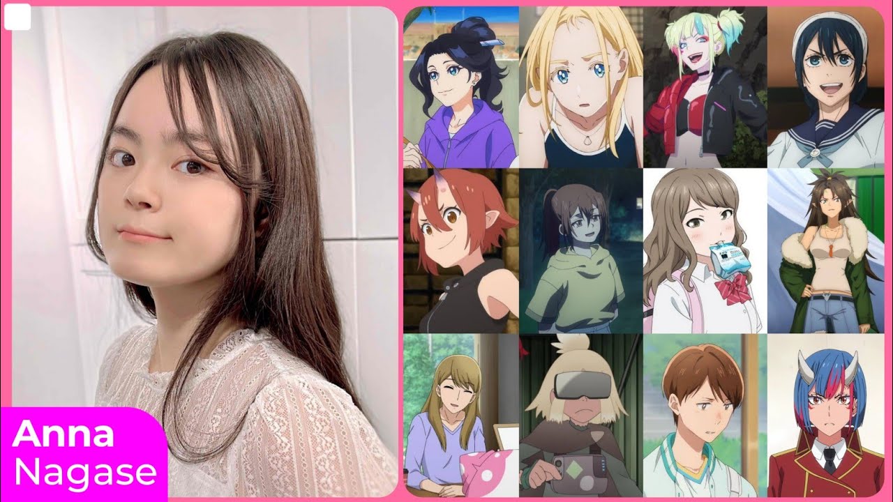 Anna Nagase [永瀬アンナ] Top Same Voice Characters Roles