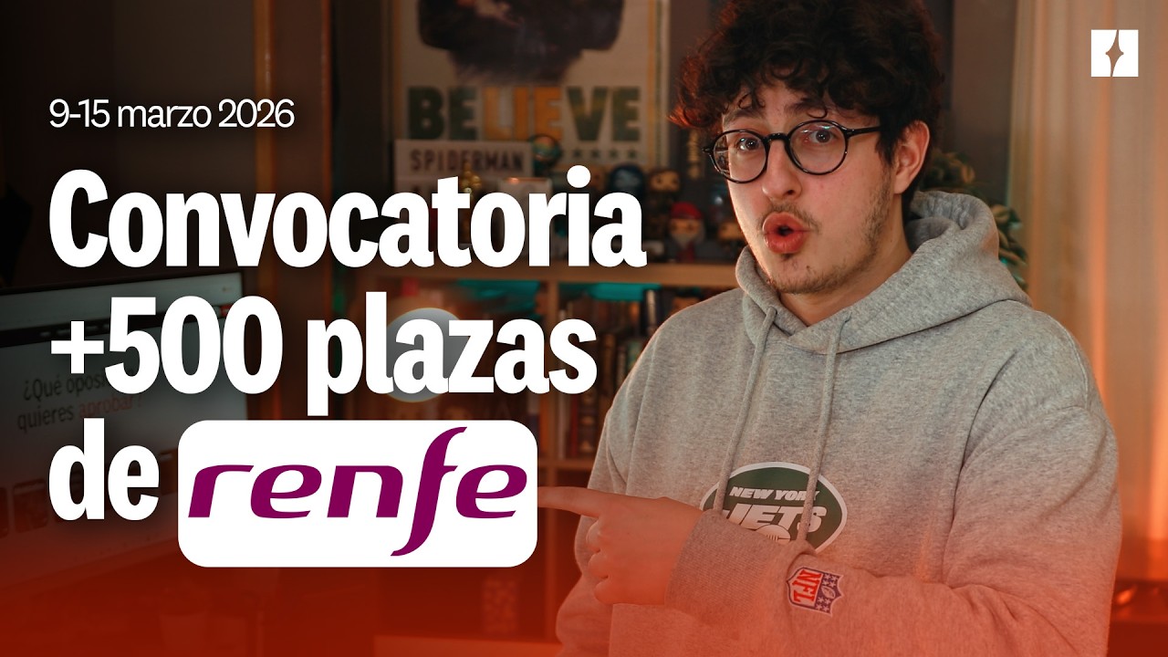 +500 Positions at Renfe | Public Service Exam News