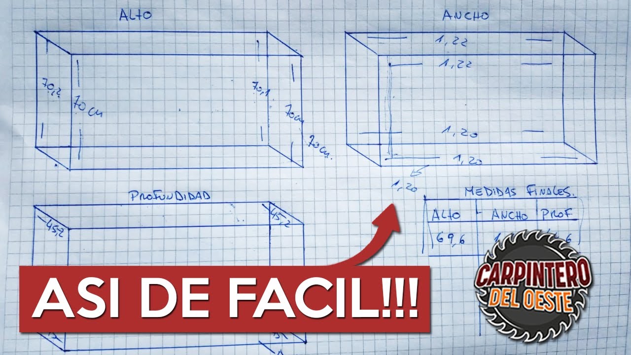 COMO TOMAR MEDIDAS EN CARPINTERIA DE FORMA CORRECTA / MUEBLES EMPOTRADOS