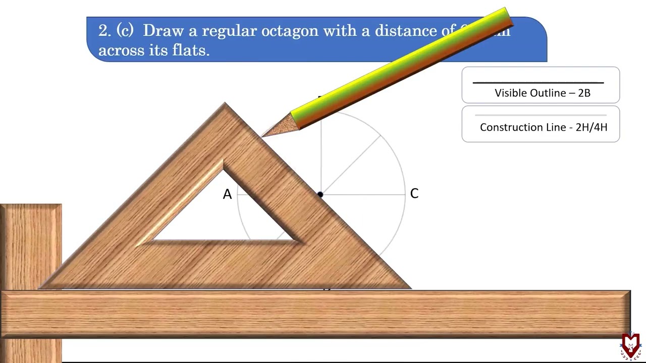 Plane Geometrical Construction | Sheet 2 | Question 2c