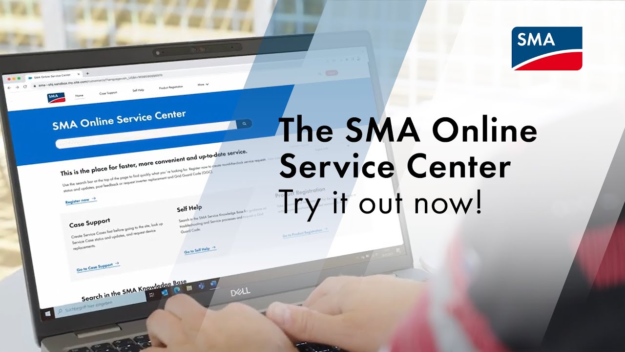 May I help you? | SMA Online Service Center Tutorial