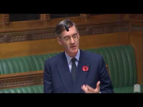 Watch Jacob Rees-Mogg MP stand up for Parliamentary sovereignty