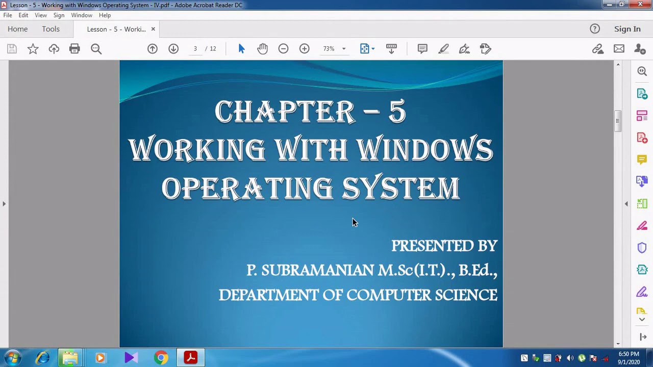 Window, Application Window and Document Window.
