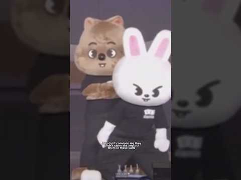 Stray kids as their clones skzoo #straykids #shorts