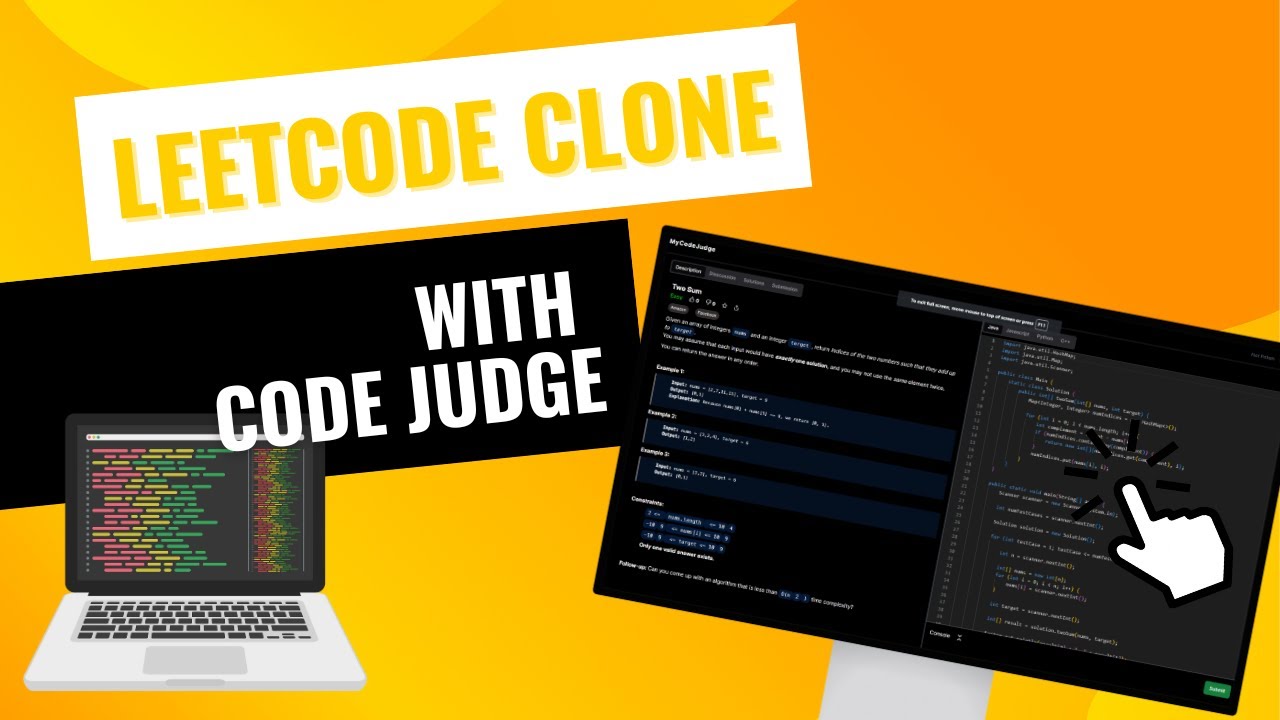 LeetCode Clone with CodeJudge