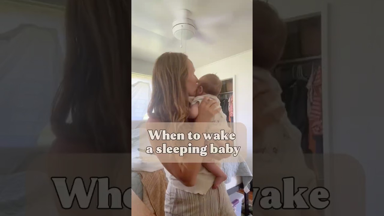 When to wake a sleeping baby | newborn | baby sleep tips