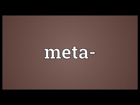 Meta- Meaning