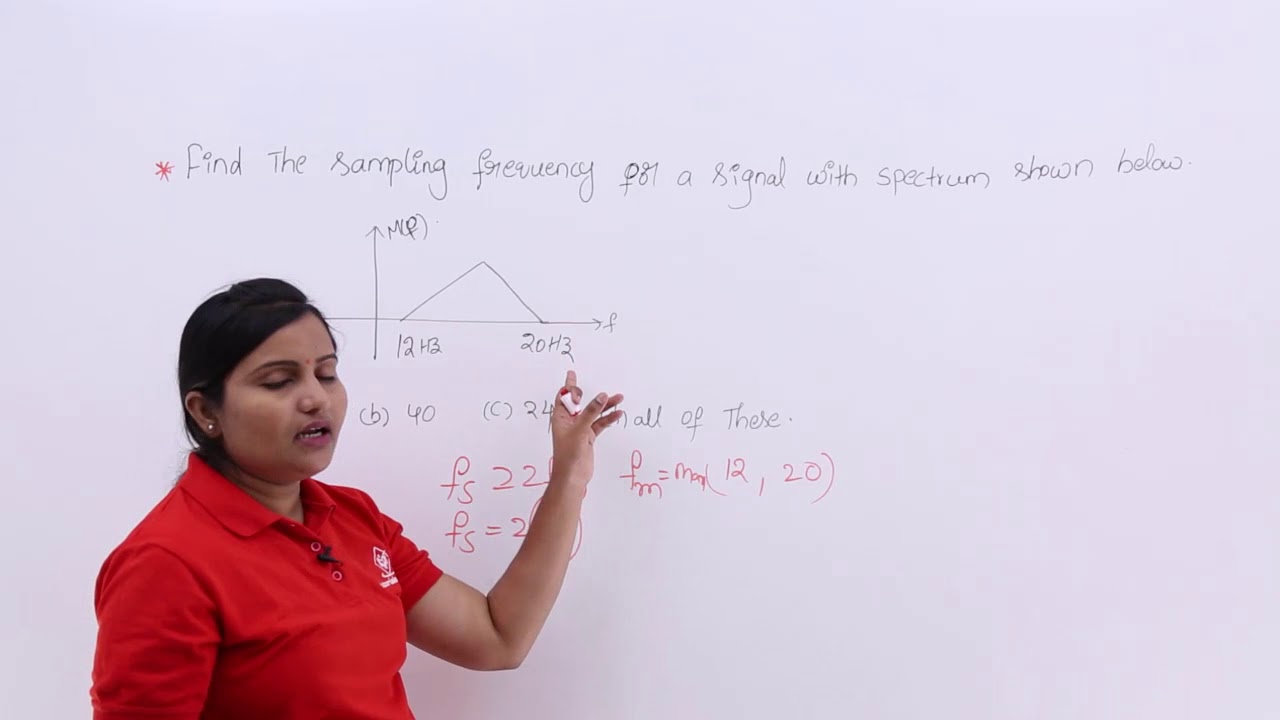 Sampling Frequency Problem Example 3