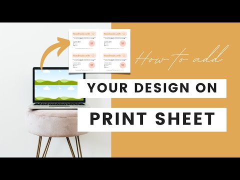 How to Print Multiple Thank You Cards on One Page with Canva