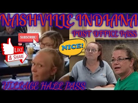 Nashville Indiana City Hall And Post Office Both Did Great