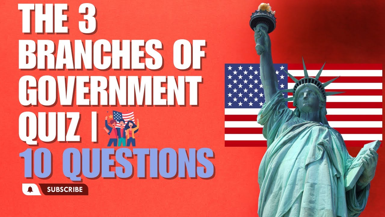 The 3 Branches of Government Quiz | 10 Question Trivia