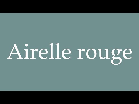 How to Pronounce ''Airelle rouge'' (Lingonberry) Correctly in French