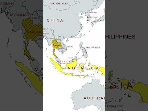 thailand and indonesia #indonesia #map #short
