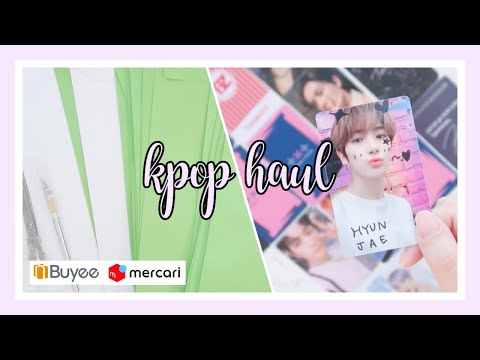 kpop haul using buyee/mercari japan โ lucky draws, preorder benefits, & more!