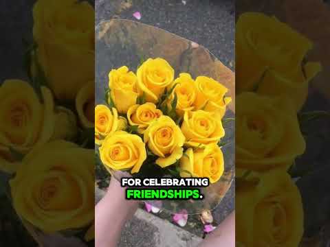 Listen if you want to know what yellow color meaning #flowers #love #meaning