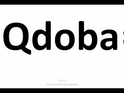 How to Pronounce Qdoba (the right way)