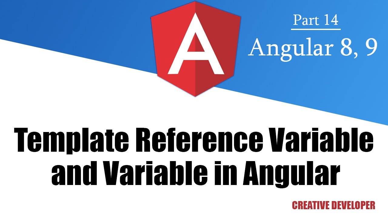 Template Reference Variable and variable in angular || Angular Template Reference Variable