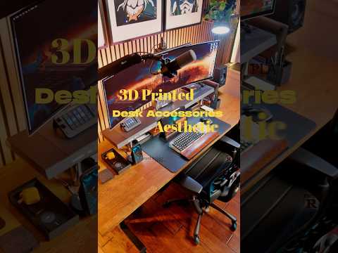 Impressive 3D-Printed Desk Accessories