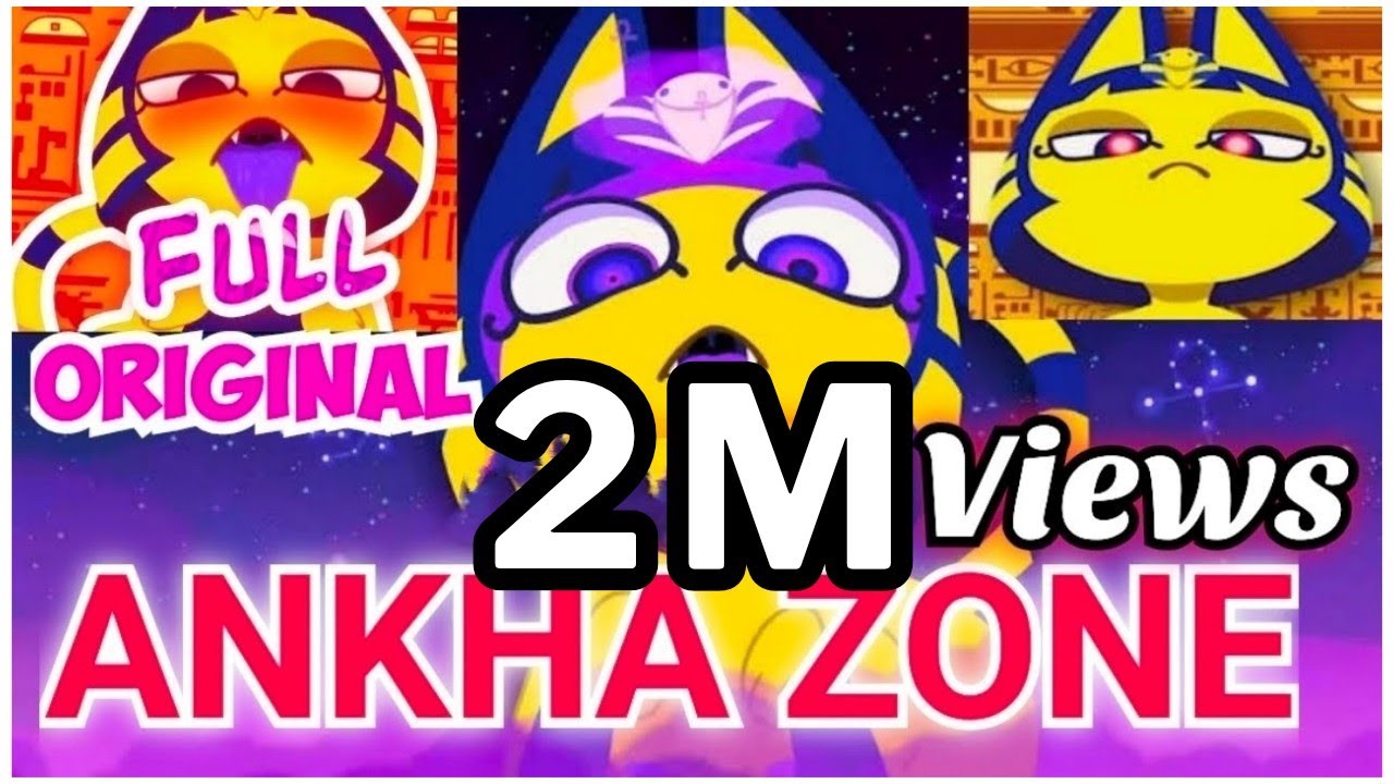 ZONE ANKHA (Full Original HD Video) Minus8/Animation/Yellow Egyptian Real Cat 🐱@dd.business.p