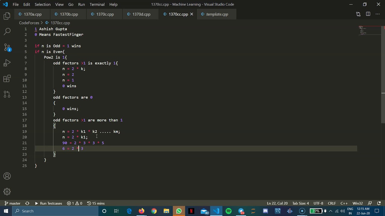 Codeforces Round 651 | Problem 1370C | Detailed explanation and implementation