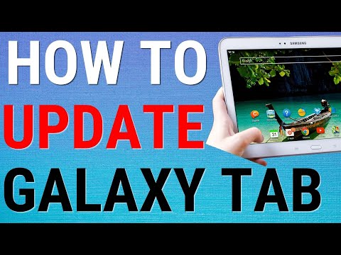 How To Update Samsung Galaxy Tablets