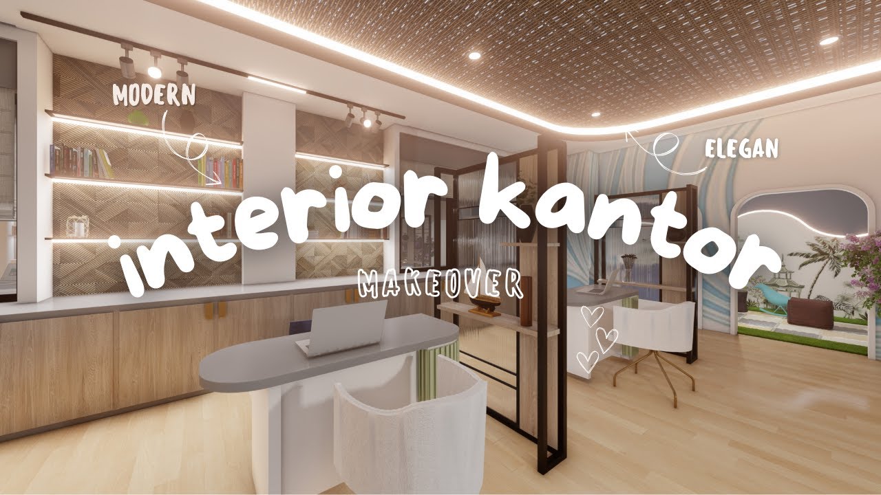 Desain Interior Kantor ELEGAN dan MEWAH !! - Jasa Desain #interiordesign #desaininterior