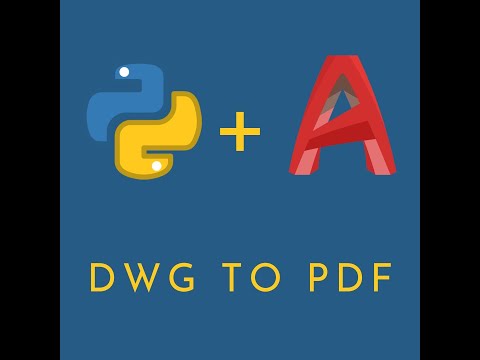 Auto Convert DWG to PDF by pyautocad.