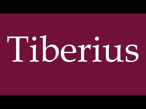 How to Pronounce ''Tiberius'' Correctly in German
