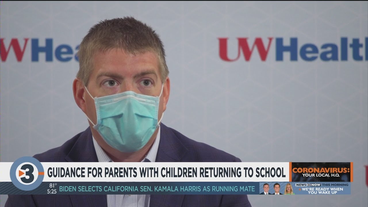 Guidance for parents with children returning to school