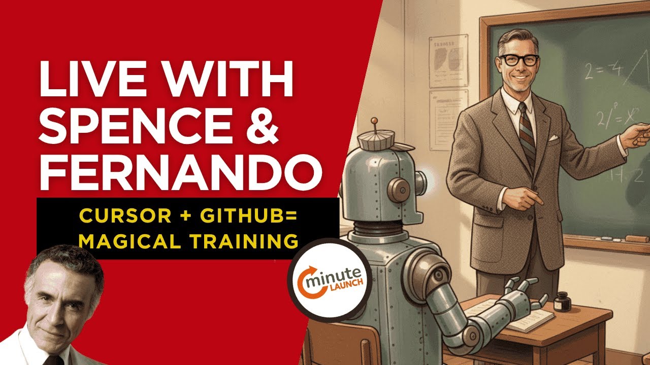 Live With Spence & Fernando - Cursor + Github= Magical Training