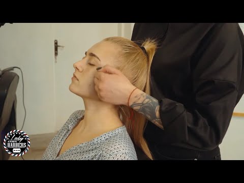 Dreamy Tranquility ASMR Massage by Barber Lady Helen for Girls