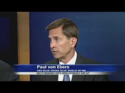 BCBSND CEO Paul von Ebers on KXJB Hot Box ACA Panel