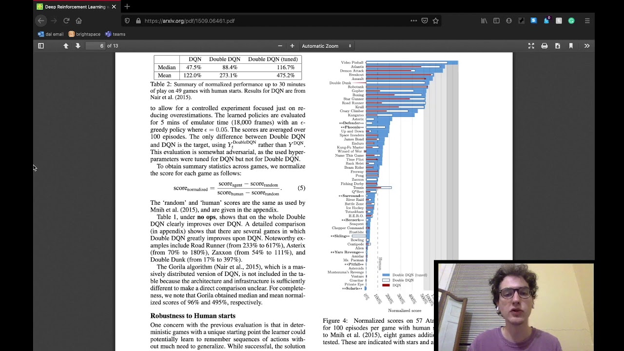 Deep Reinforcement Learning with Double Q-Learning - Part #2. [Machine Learning]