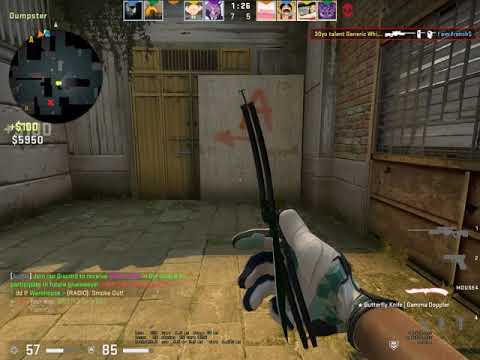testing s1mple's settings